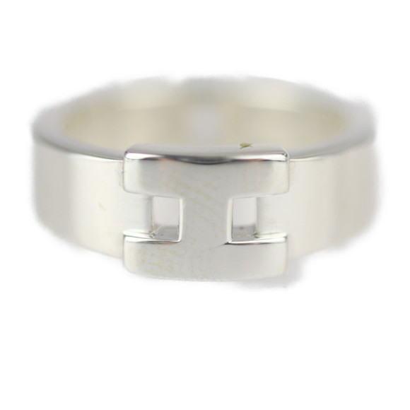 Hermes | Jewelry | Hermes Hercules Ring Ringring Notation Size 47 Ag925 ...